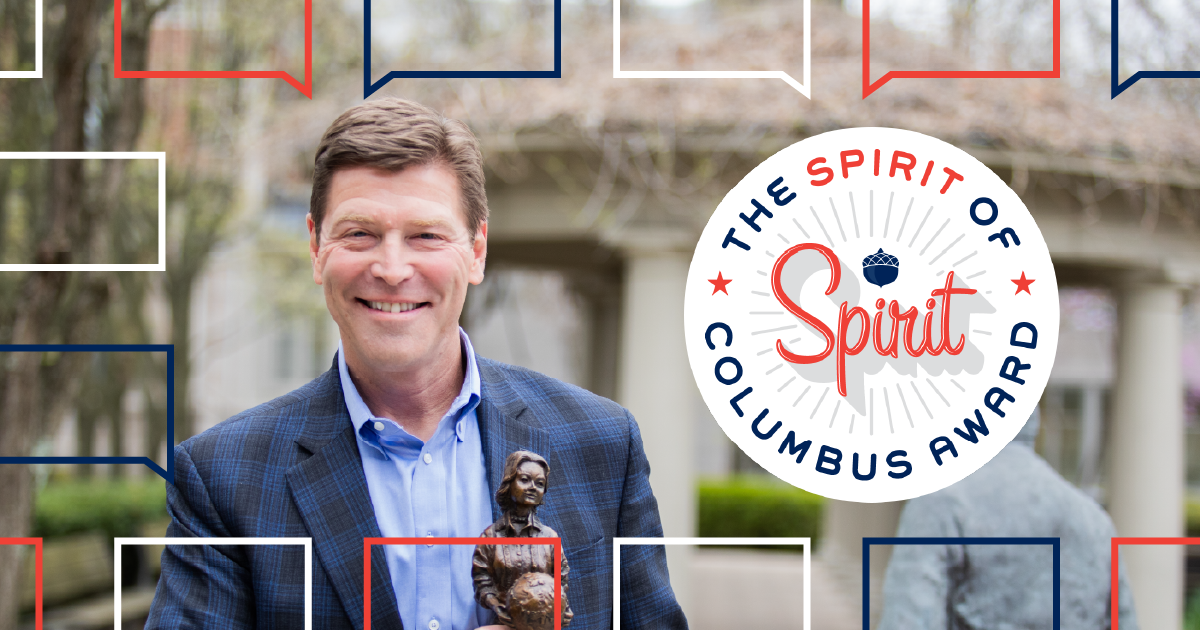 Spotlight on the 2025 Spirit of Columbus Award Honoree, Dr. David ...